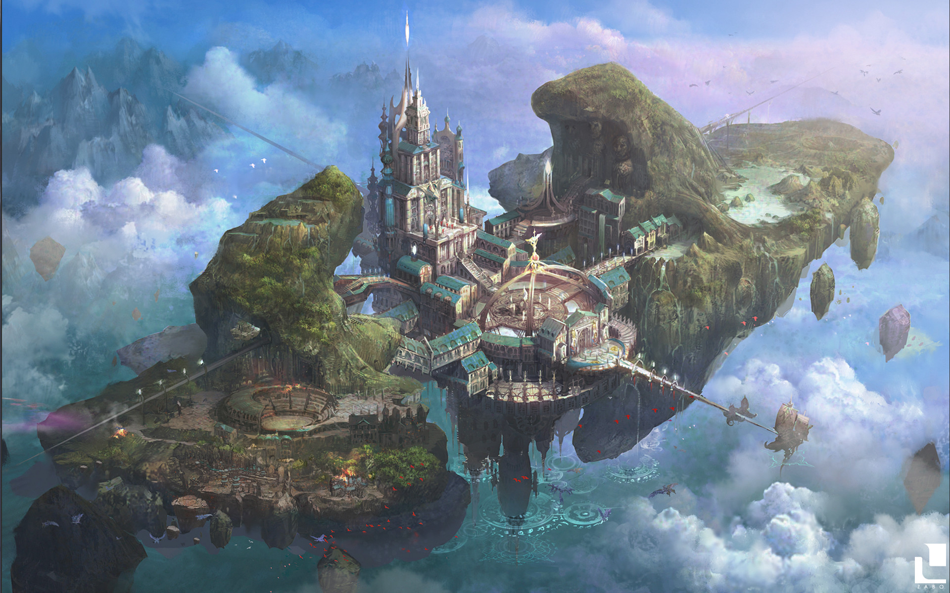 25 Floating City Adventure Seeds – Ready To Role